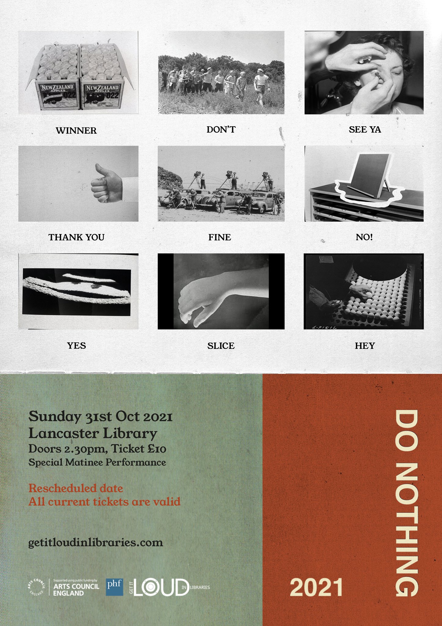 Do Nothing – Get it Loud in Libraries